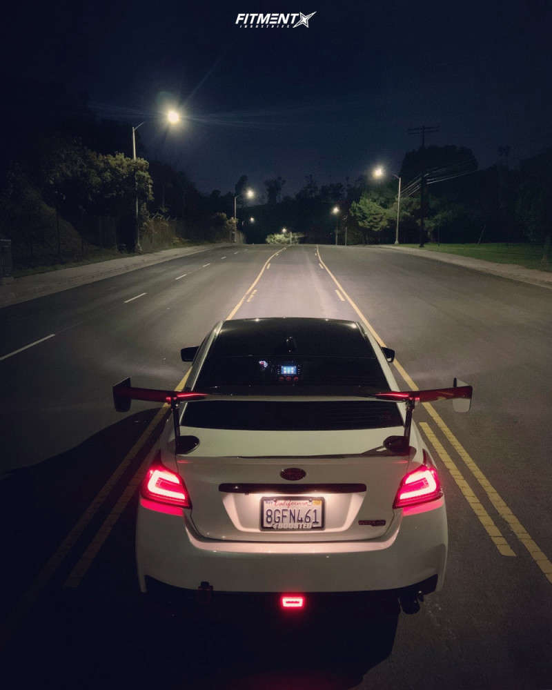 2019 Subaru WRX Base with 18x9.5 Work VS XX and Hankook 225x35 on ...