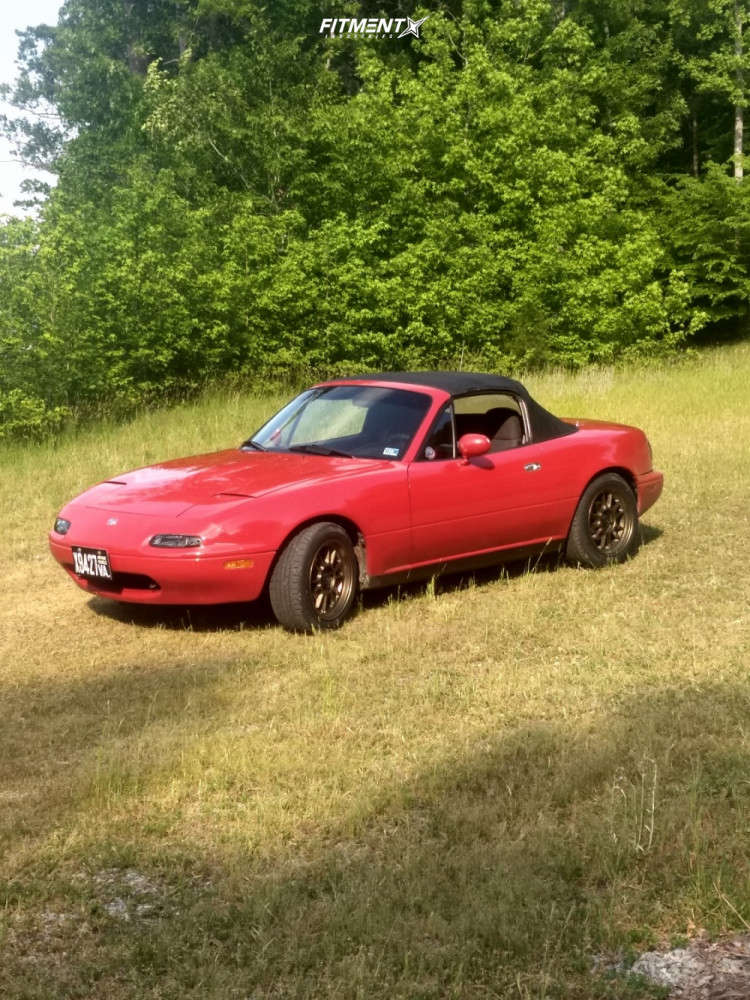 1992 Mazda Miata Base with 15x7.5 Konig Hypergram and Ironman 185x55 on ...