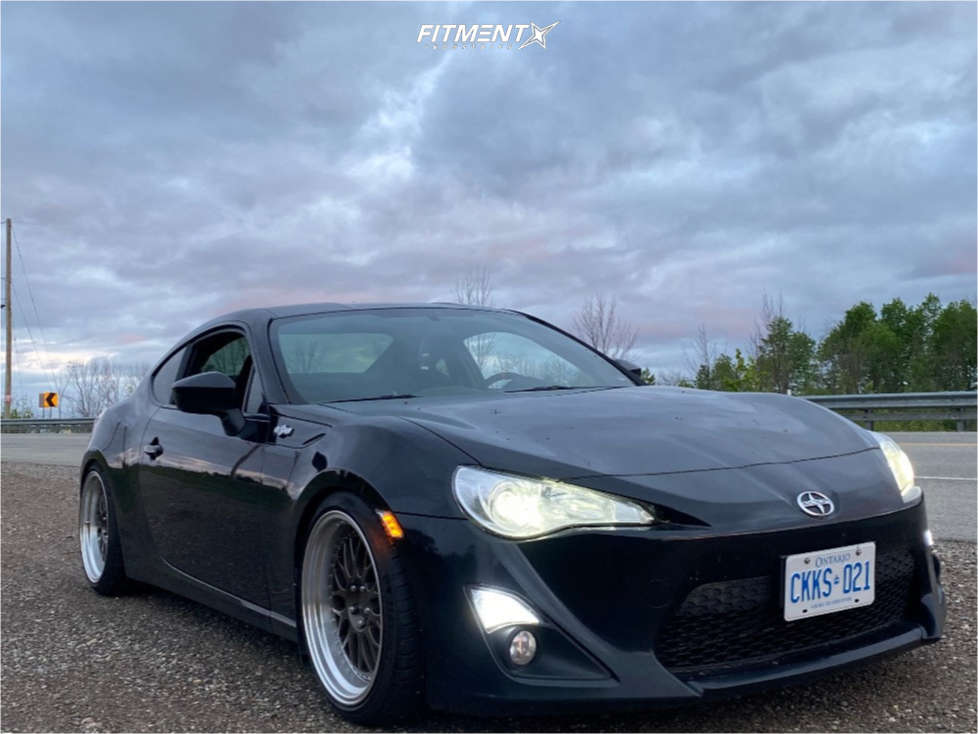 2015 Scion FR-S Base with 18x9.5 ESR Sr01 and Michelin 245x35 on ...