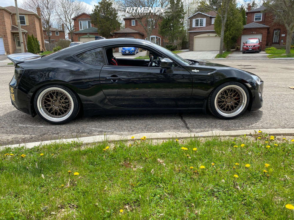 2015 Scion FR-S Base with 18x9.5 ESR Sr01 and Michelin 245x35 on ...