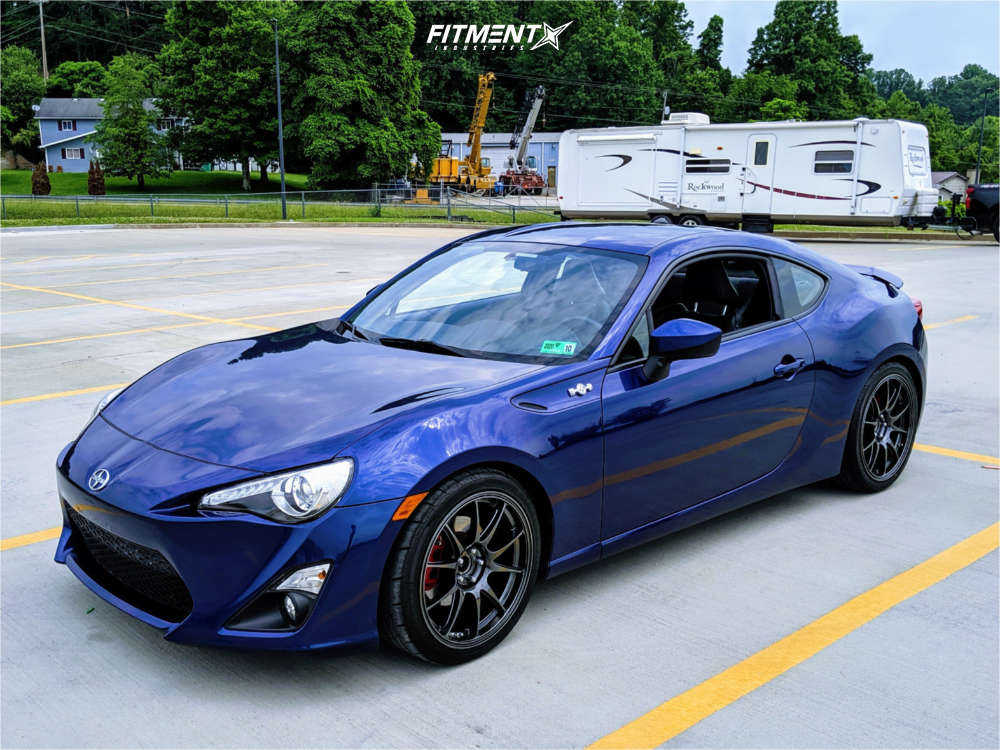 2014 Scion FR-S Base with 18x8.5 Rota Titan and Firestone 255x35 on ...