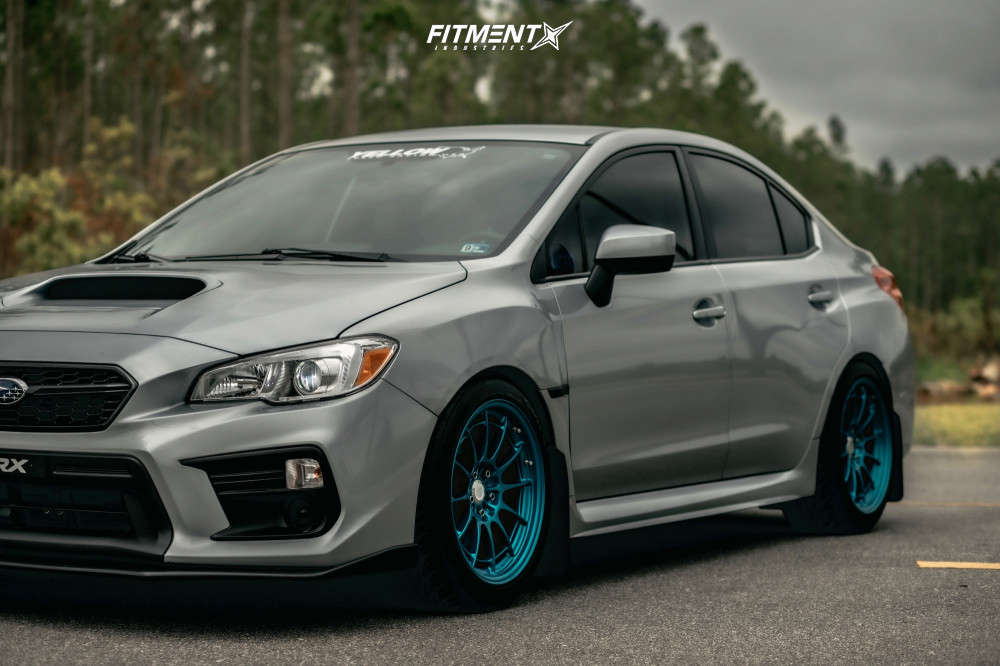 2019 Subaru WRX Base with 18x9.5 Enkei NT03M and Federal 255x40 on ...