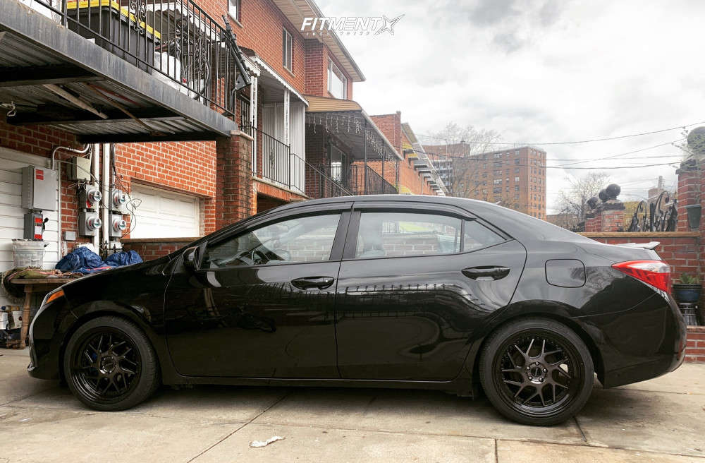 2016 Toyota Corolla LE with 18x8.5 Regen5 R33 and Toyo Tires 225x40 on ...
