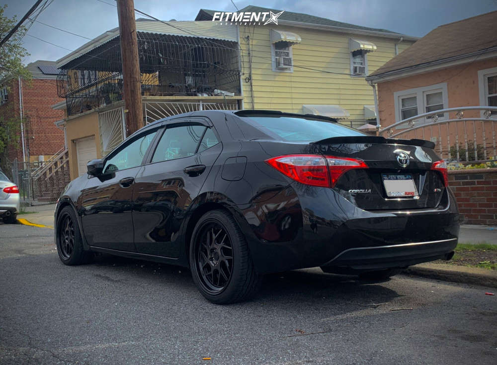 2016 Toyota Corolla LE with 18x8.5 Regen5 R33 and Toyo Tires 225x40 on ...