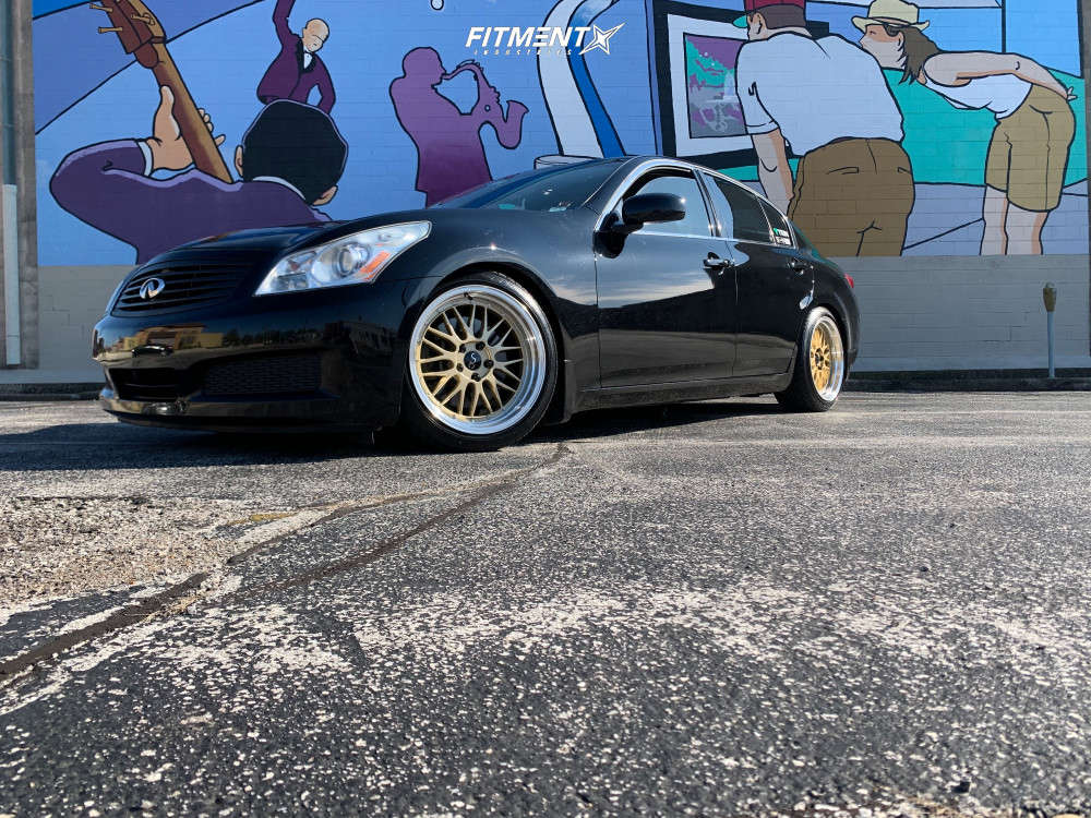 2008 INFINITI G35 Base with 18x9 JNC JNC005 and Ohtsu 235x40 on ...