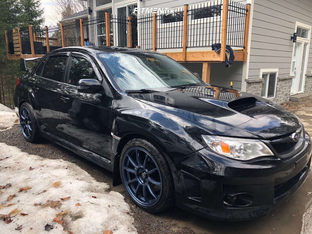 2012 Subaru WRX STI Base with 18x9.5 Fast Wheels Dime and Firestone ...