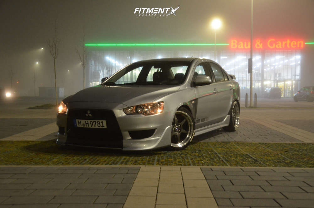 2008 Mitsubishi Lancer GTS with 18x8.5 Borbet DB8GT and Toyo Tires ...