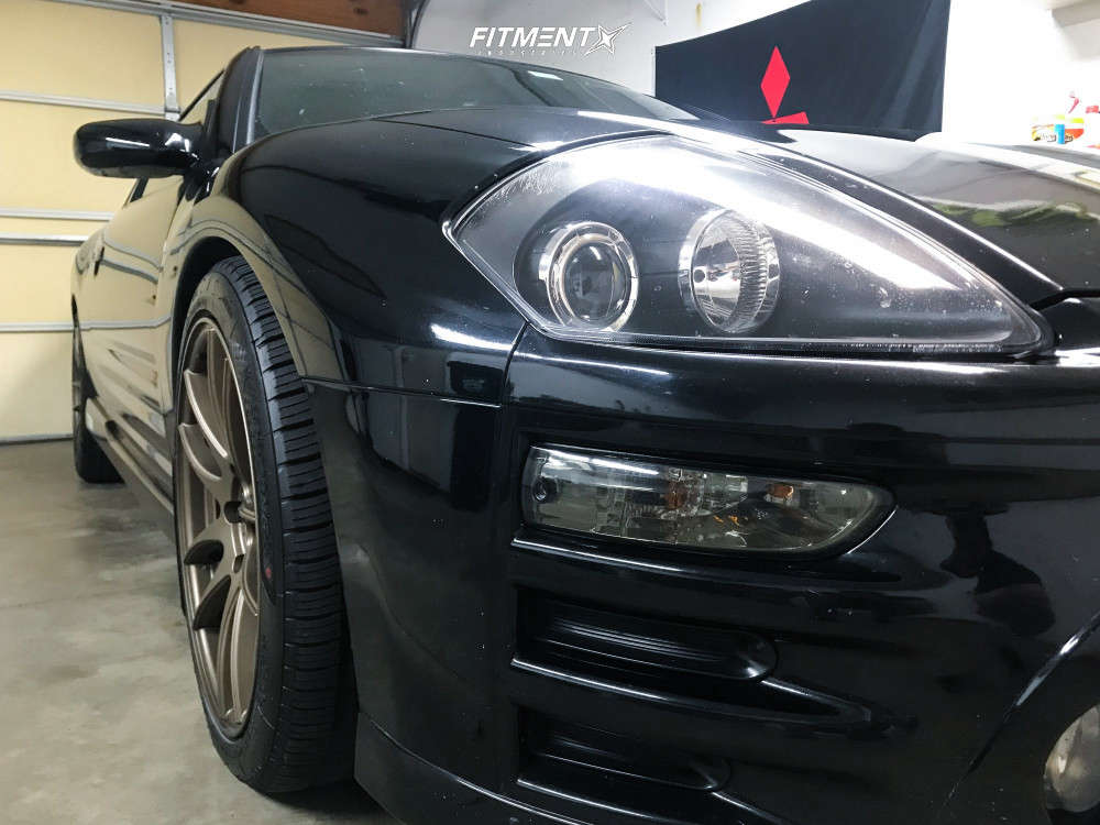 2005 Mitsubishi Eclipse GTS with 18x8.5 AVID1 AV32 and Nankang 235x40 ...