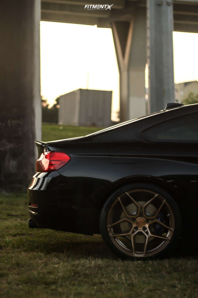 2014 BMW 435i Base with 19x8.5 Rohana Rfx11 and Michelin 255x35 on ...