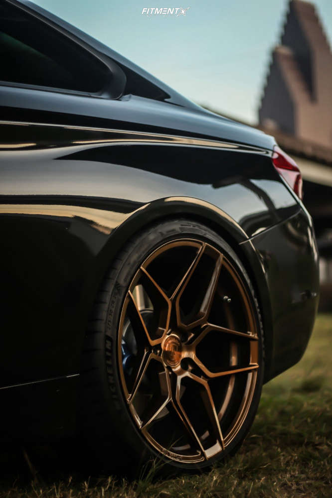 2014 BMW 435i Base with 19x8.5 Rohana Rfx11 and Michelin 255x35 on ...