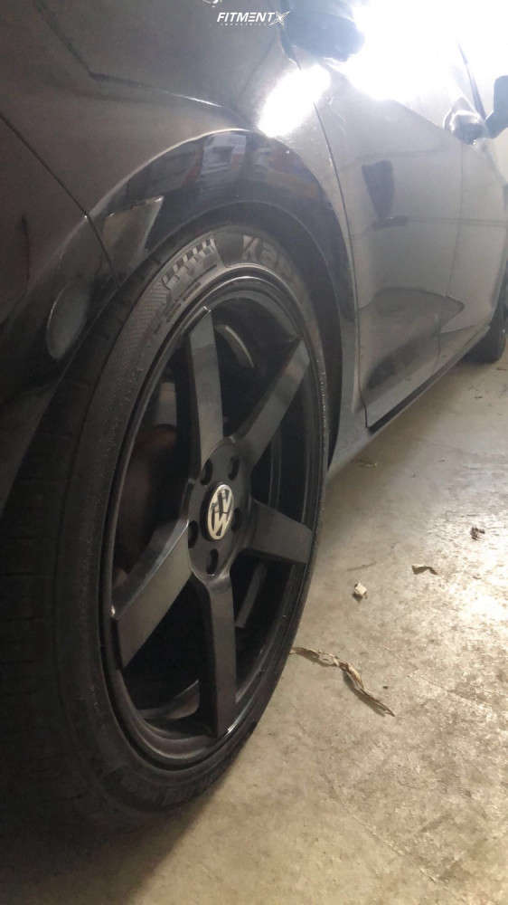 2016 Volkswagen Golf Trendline with 18x8 Spyn Wheel C Spec and Kapsen ...