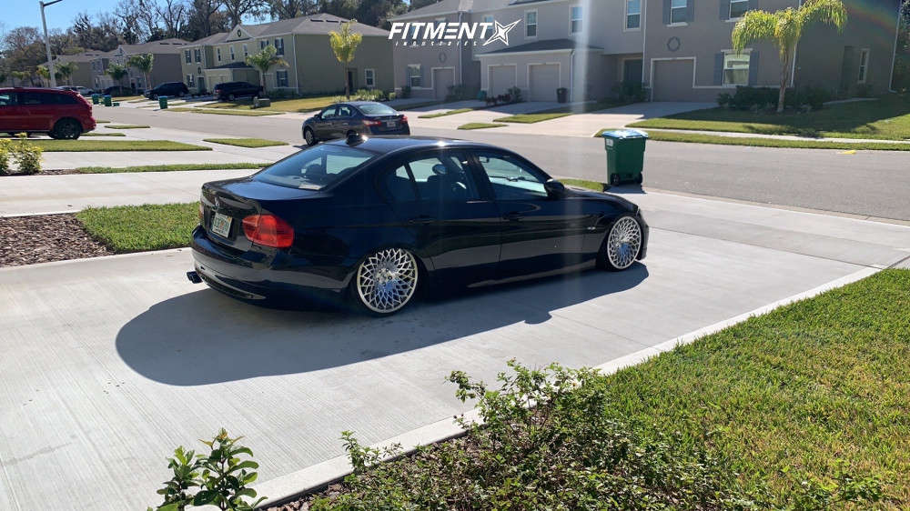 2007 BMW 328xi Base with 19x9.5 WatercooledIND Mt10 and Lexani 215x35 ...