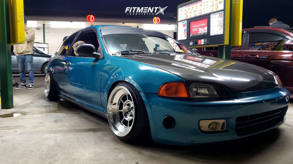 1995 Honda Civic VX with 15x9 Rota Shakotan and Federal 165x50 on ...