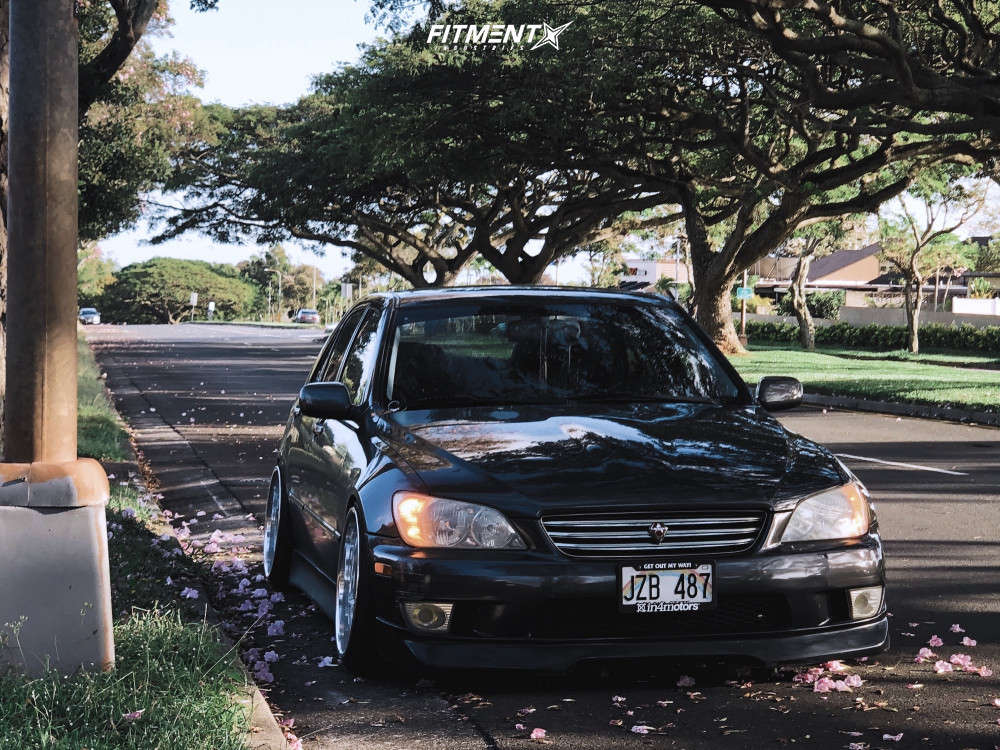 2003 Lexus IS300 Base with 18x9.5 Weds Borphe and Achilles 215x35 on ...