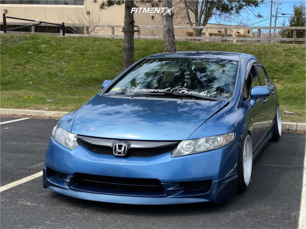 2009 Honda Civic LX-S with 17x9.5 MST Suzuka and Accelera 215x45 on ...