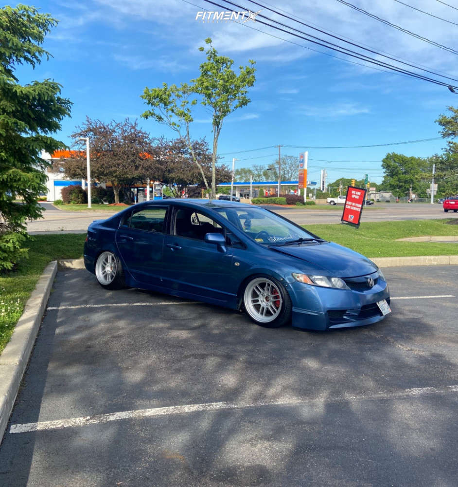 2009 Honda Civic LX-S with 17x9.5 MST Suzuka and Accelera 215x45 on ...
