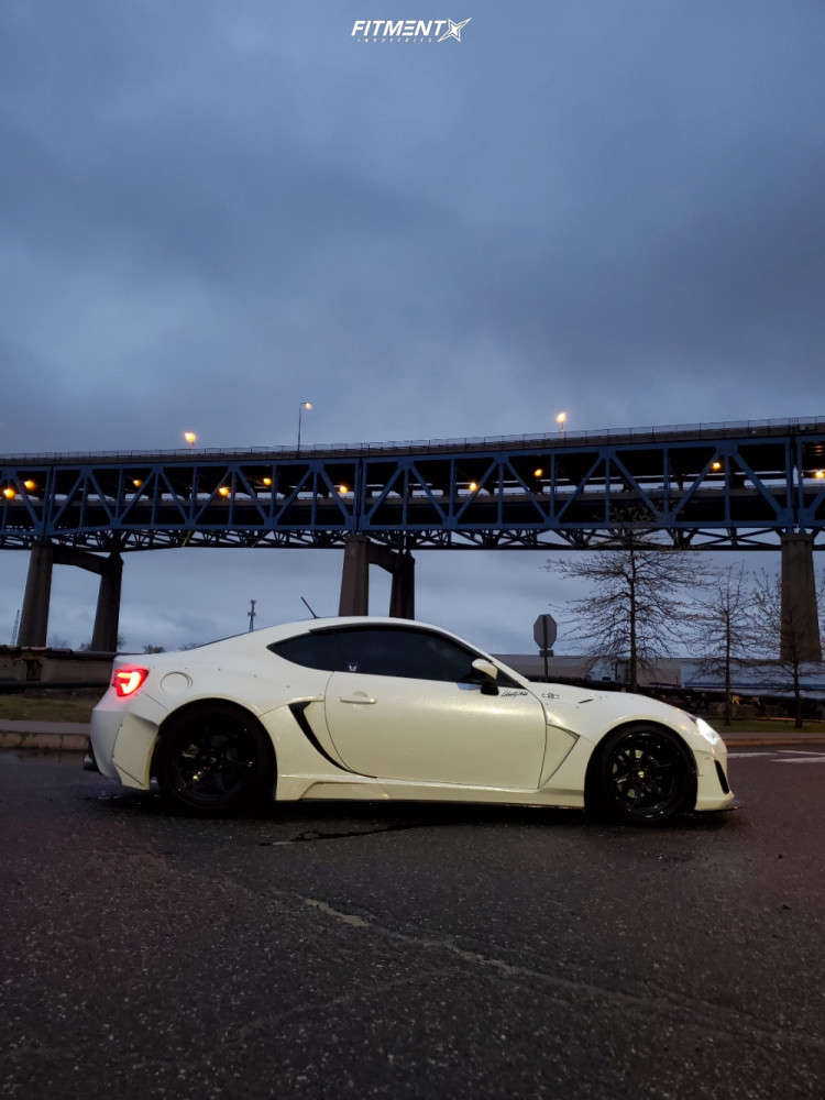 2013 Scion FR-S Base with 18x9.5 Cosmis Racing XT-006R and Continental ...