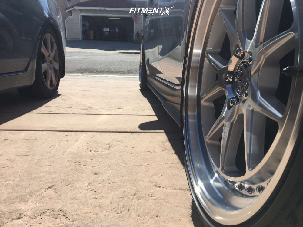 2017 Subaru Impreza Limited with 18x8.5 Aodhan DS08 and Goodyear 225x40 ...