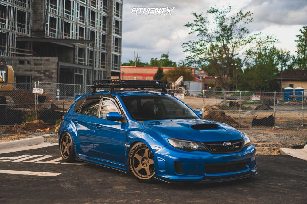 2013 Subaru WRX Base with 18x9 Kansei Knp and Federal 225x40 on ...
