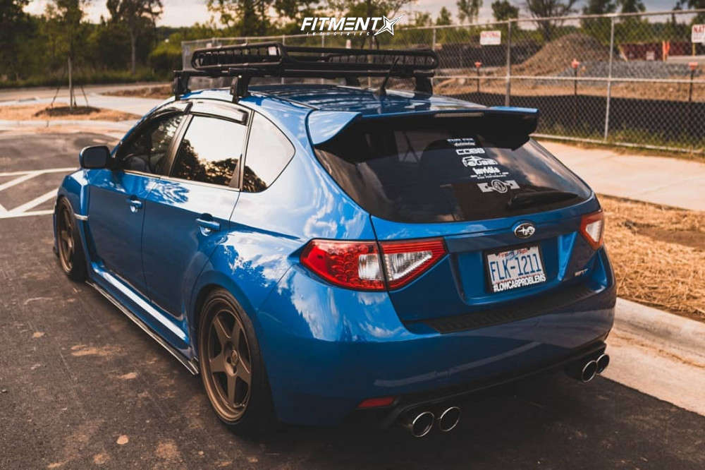 2013 Subaru WRX Base with 18x9 Kansei Knp and Federal 225x40 on ...