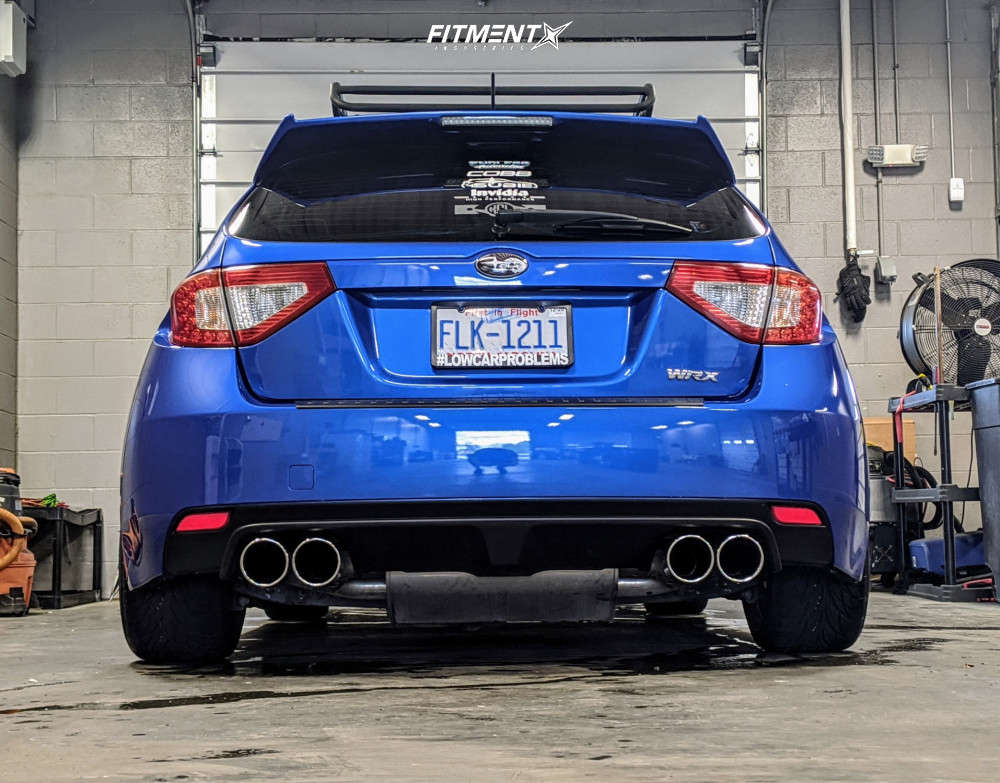 2013 Subaru WRX Base with 18x9 Kansei Knp and Federal 225x40 on ...
