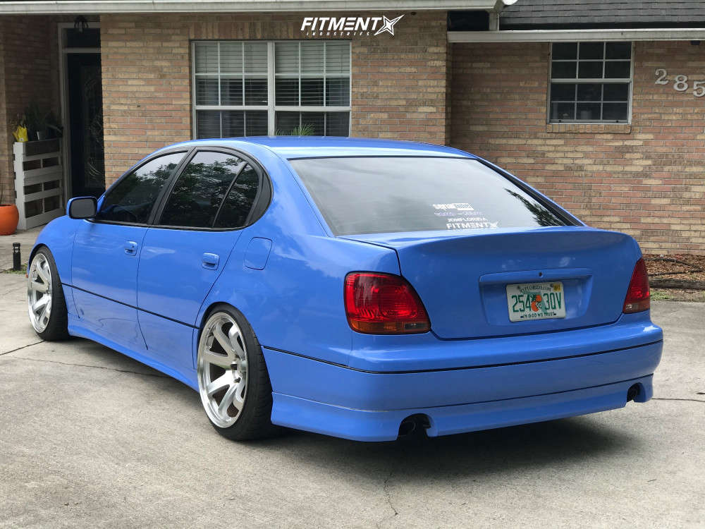 2002 Lexus GS300 Base with 19x9.5 Square G8 and Federal 225x35 on ...