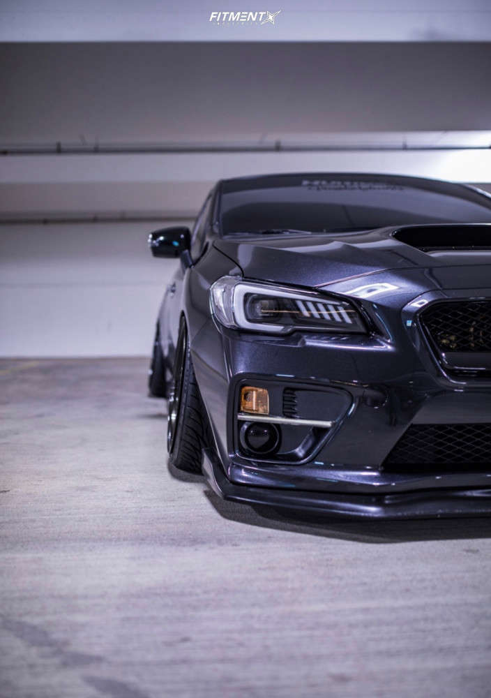 2015 Subaru WRX STI Base with 18x9.5 Enkei Nt03 and Federal 225x35 on ...