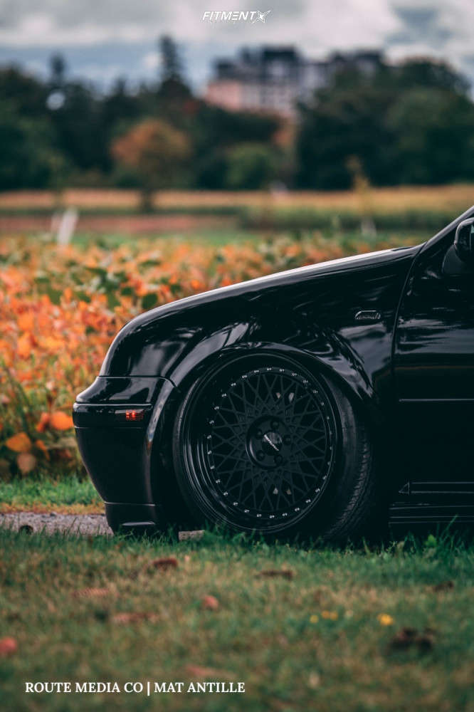 2003 Volkswagen Jetta TDI with 18x9 Avant Garde M220 and Nankang 215x40 ...