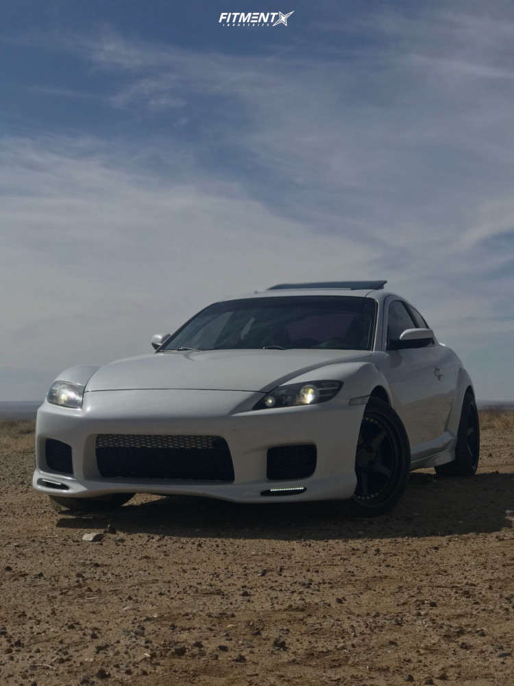 2005 Mazda RX-8 Base with 18x9.5 Aodhan Ds05 and Continental 255x35 on ...