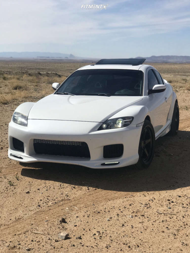 2005 Mazda RX-8 Base with 18x9.5 Aodhan Ds05 and Continental 255x35 on ...