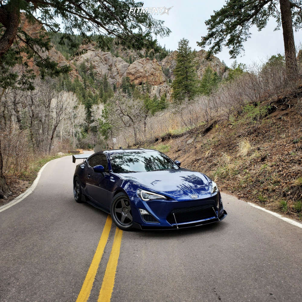2015 Scion FR-S Base with 18x9 Kansei Knp and Federal 225x40 on ...