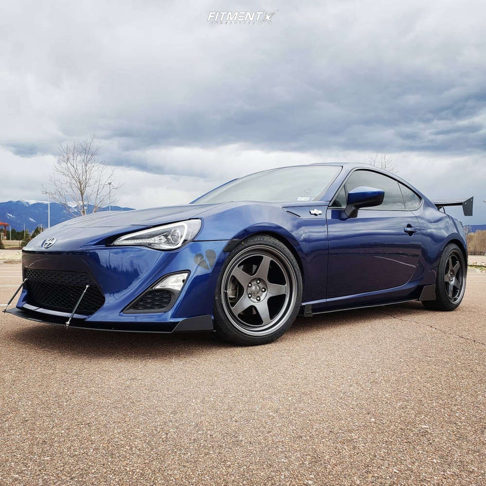 2015 Scion FR-S Base with 18x9 Kansei Knp and Federal 225x40 on ...