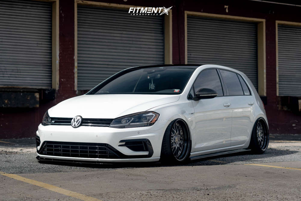 2018 Volkswagen Golf R Base with 18x10 Work VS MX and Achilles 215x35 ...