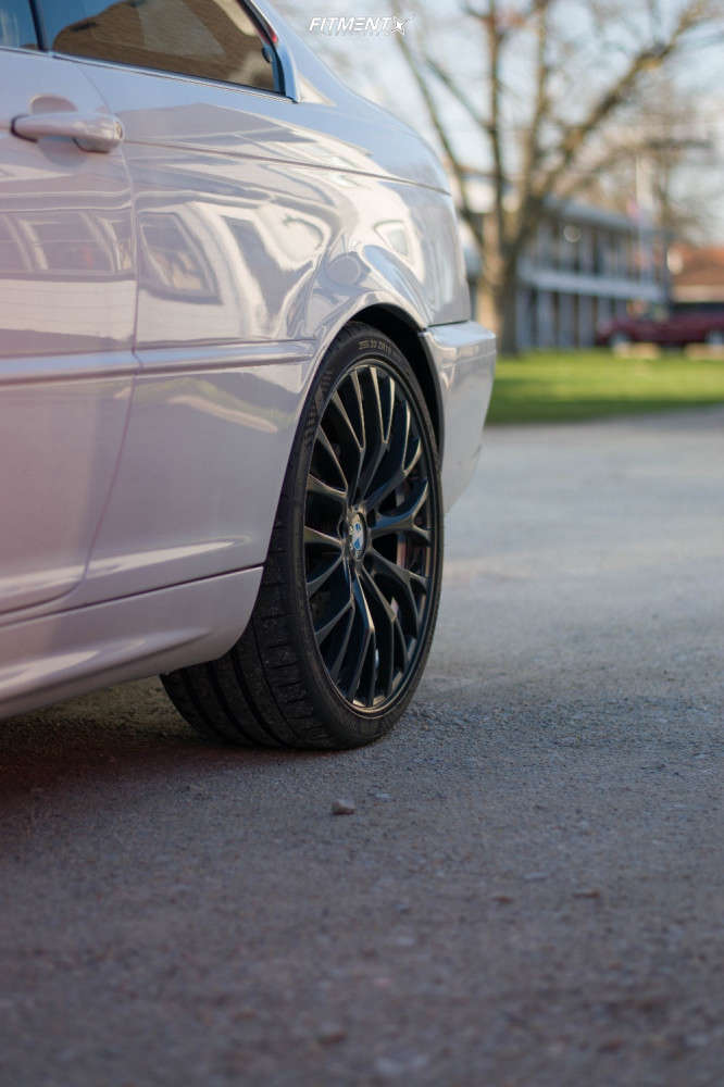 2006 BMW 325Ci Base with 19x8.5 Advanti Racing Fastoso and Kumho 235x30 ...