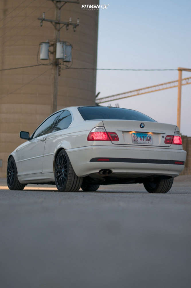 2006 BMW 325Ci Base with 19x8.5 Advanti Racing Fastoso and Kumho 235x30 ...
