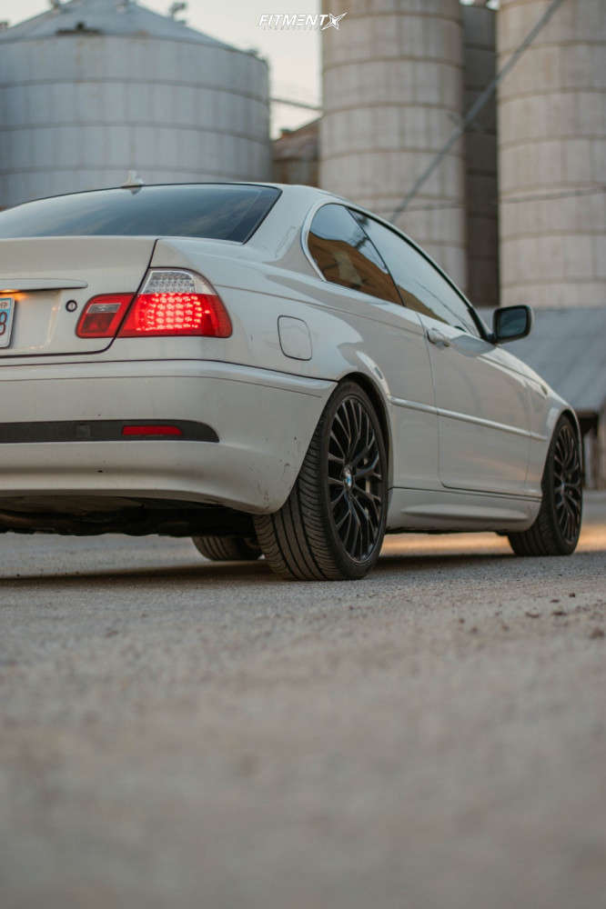 2006 BMW 325Ci Base with 19x8.5 Advanti Racing Fastoso and Kumho 235x30 ...