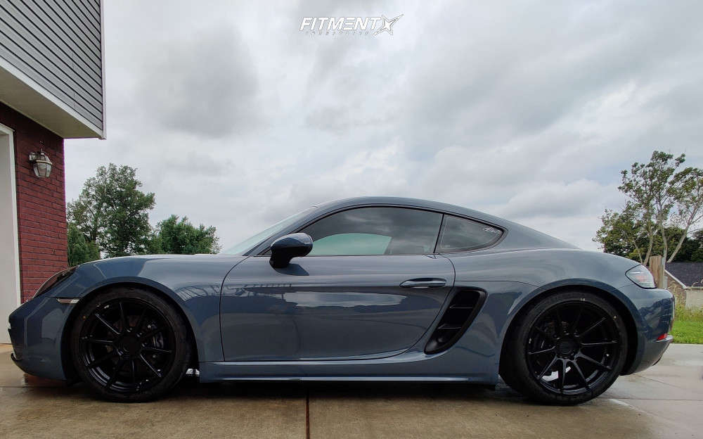 2018 Porsche 718 Cayman Base with 19x8.5 Niche Essen and Firestone ...