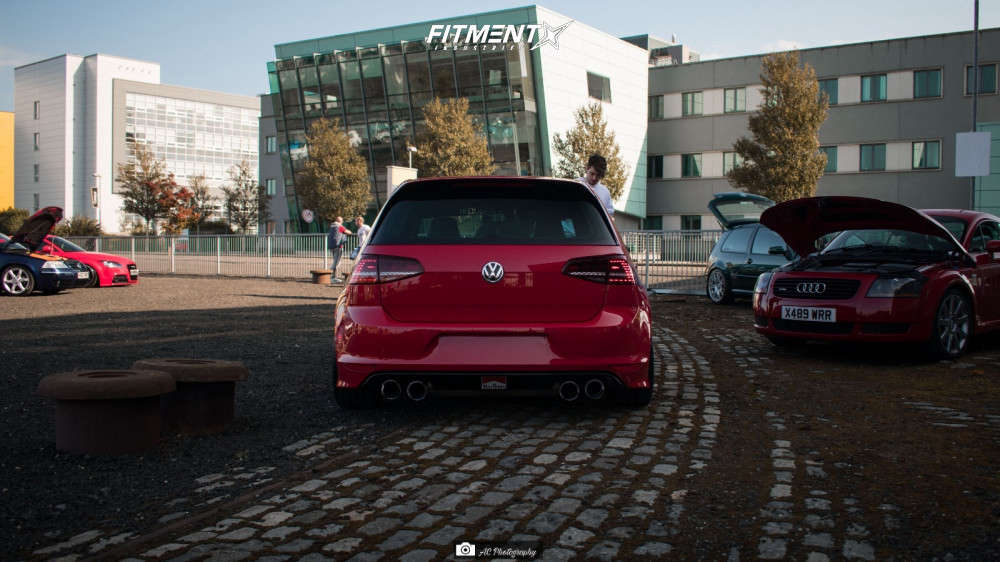 2015 Volkswagen Golf R Base with 20x8.5 BBS Speedline and Nankang ...