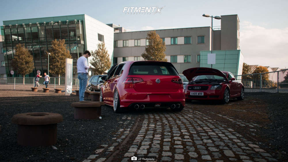 2015 Volkswagen Golf R Base with 20x8.5 BBS Speedline and Nankang ...