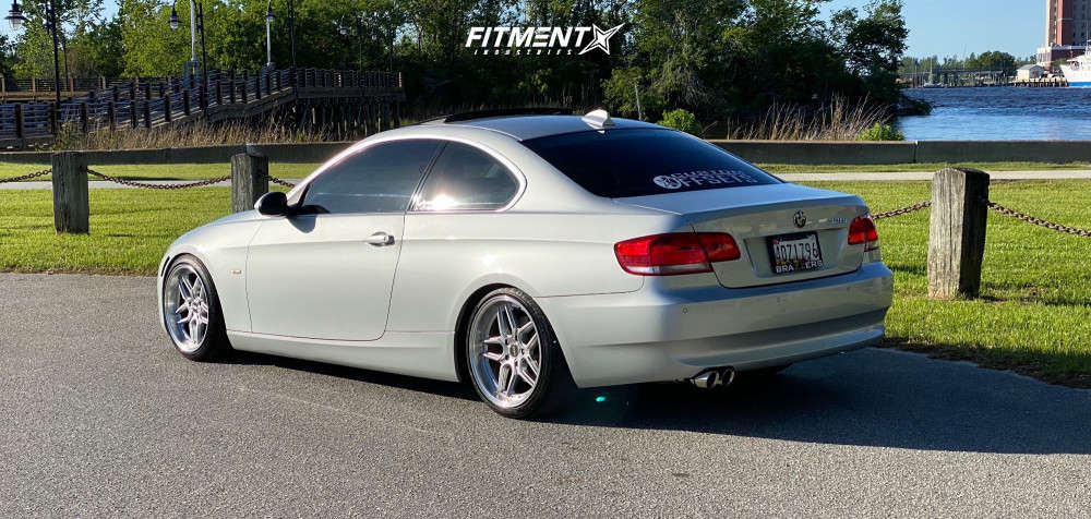 2007 BMW 328i Base with 18x9.5 ESR CS15 and Federal 225x45 on Coilovers ...