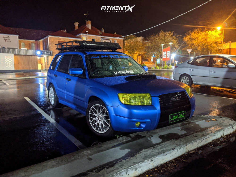 2007 Subaru Forester XT Limited with 17x8 Rotiform Rse and Yokohama ...