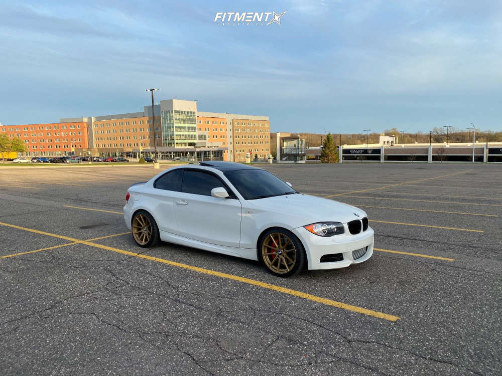 2011 BMW 135i Base with 18x8.5 TSW Bathurst and Hankook 215x40 on ...
