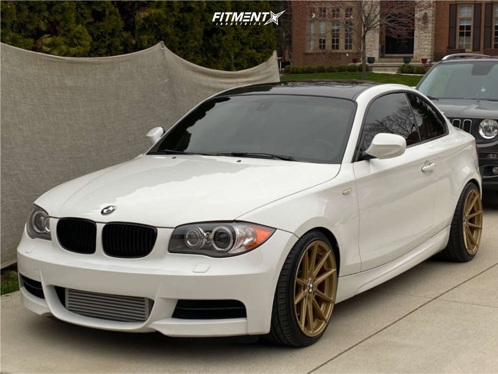 2011 BMW 135i Base with 18x8.5 TSW Bathurst and Hankook 215x40 on ...