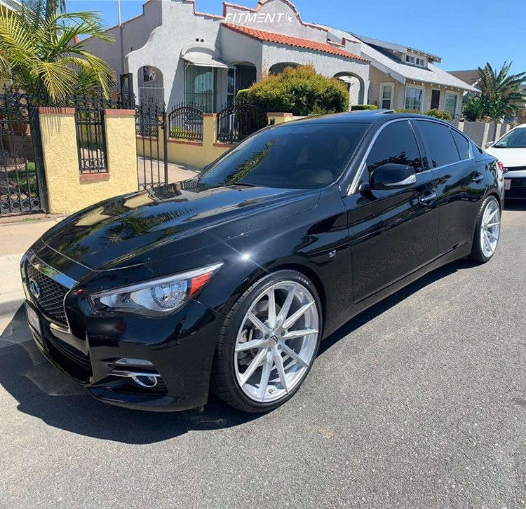 2015 INFINITI Q50 Base with 20x9 Autobahn Altenberg and Achilles 245x35 ...