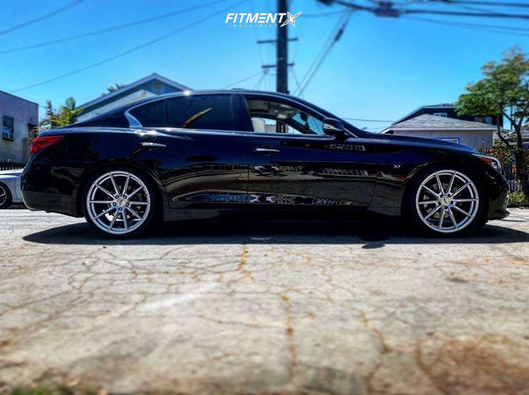 2015 INFINITI Q50 Base with 20x9 Autobahn Altenberg and Achilles 245x35 ...