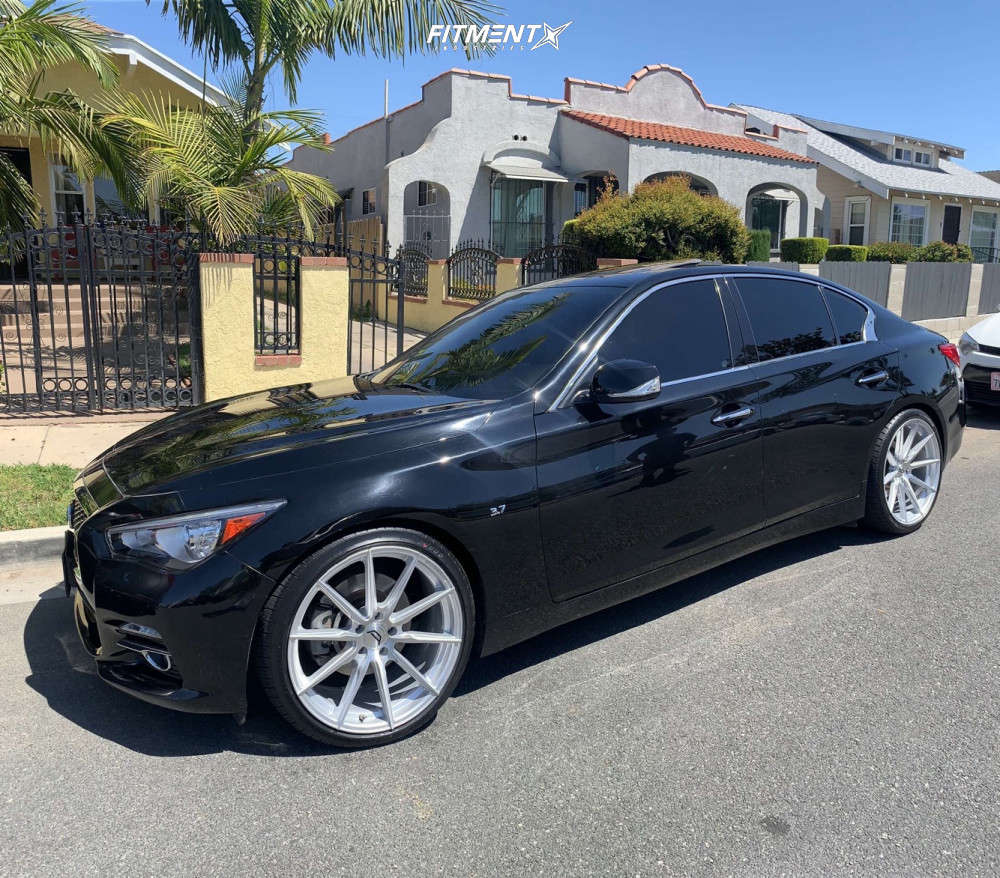 2015 INFINITI Q50 Base with 20x9 Autobahn Altenberg and Achilles 245x35 ...