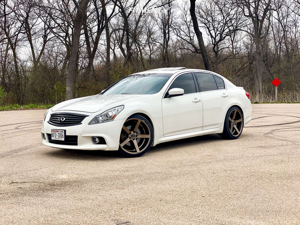 2011 INFINITI G37 X Sport with 20x9.5 JNC Jnc026 and Nankang 255x35 on ...
