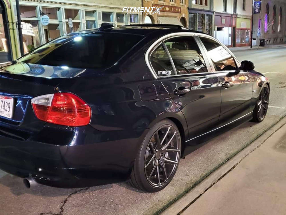 2008 BMW 335xi Base with 19x8.5 Niche Misano and Hankook 235x35 on ...