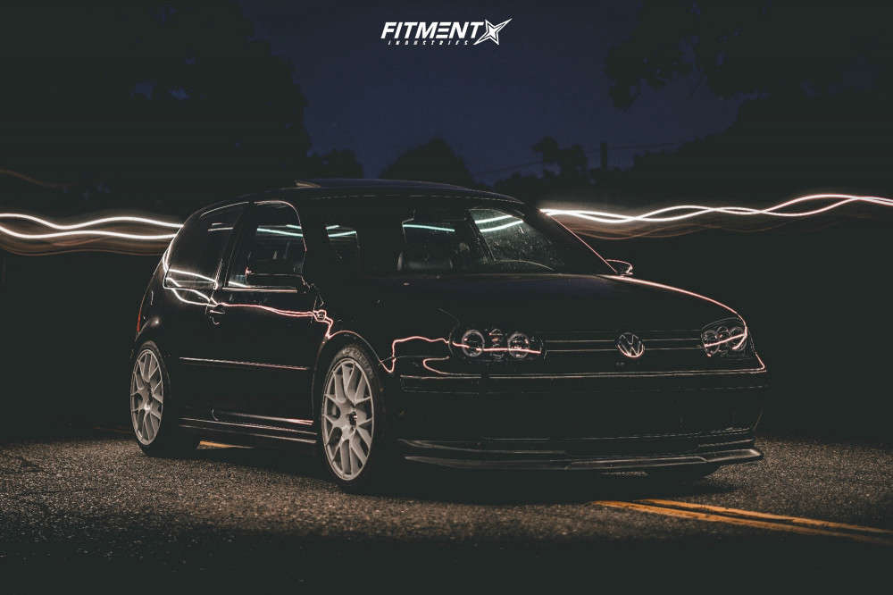 2003 Volkswagen Golf GTI 1.8T with 18x8.5 Enkei Raijin and Federal ...