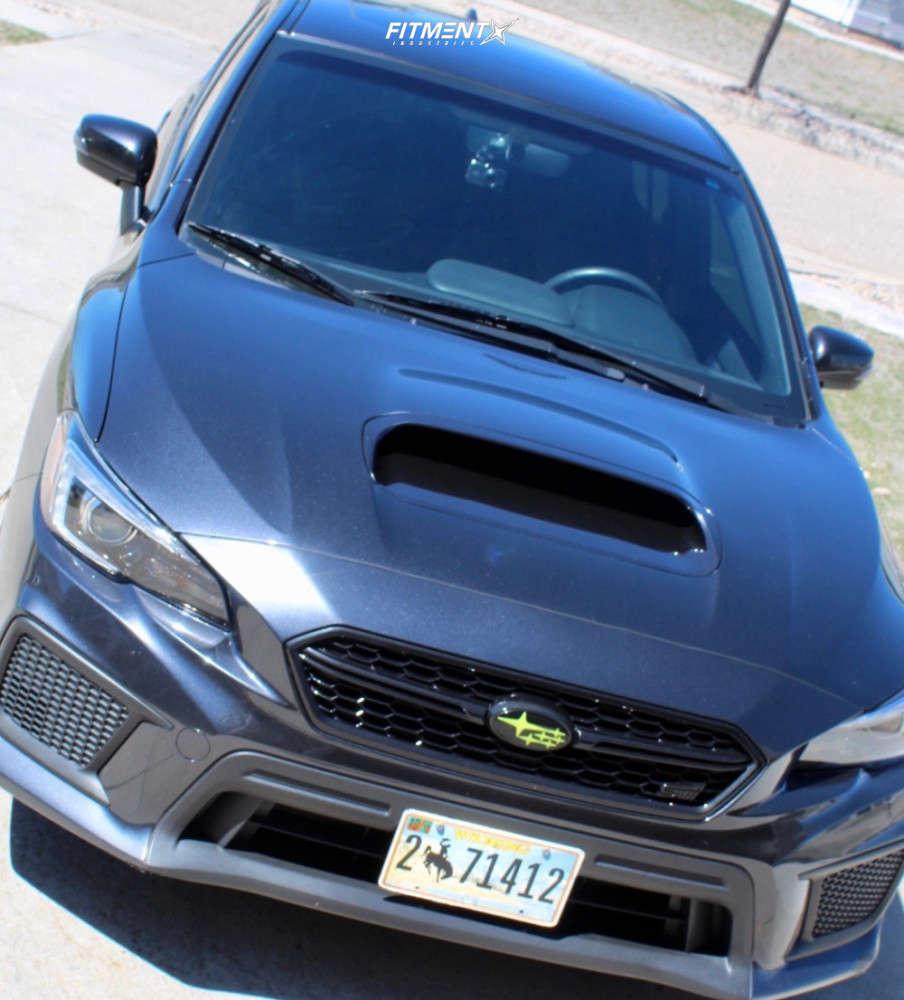 2018 Subaru WRX STI Limited with 19x8.5 XXR 559 and Continental 255x40 on Stock Suspension ...